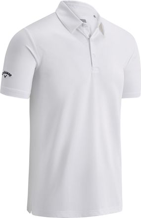 Callaway Poloshirt, Unifarben f&uuml;r Herren (Leuchtend Wei&szlig;)