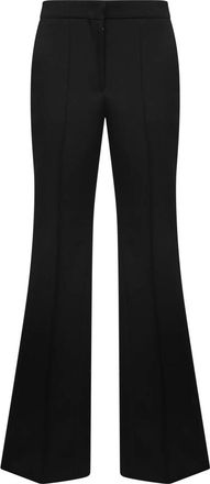 Jil Sander Femme, Pantalons, Noir, Taille: 40 FR Pantalon &Eacute;vas&eacute; en Laine