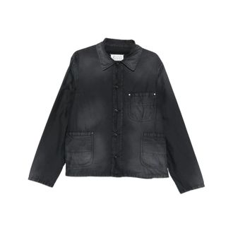 Maison Margiela Homme, Vestes, Bleu, Taille: M Veste chemise