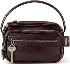 Acne Studios Sac &agrave; bandouli&egrave;re en cuir m&eacute;lang&eacute;