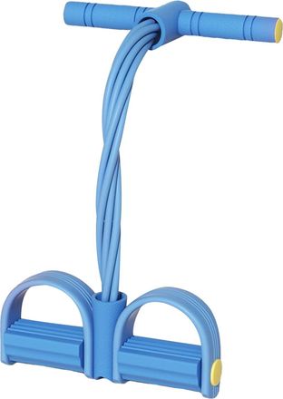 Generico Pedal-Widerstandsband: Elastischer Trainer mit 8 R&ouml;hren, Bauchmuskeltrainer, K&ouml;rperstraffungsger&auml;t, Bauchspannseil mit Griffdesign