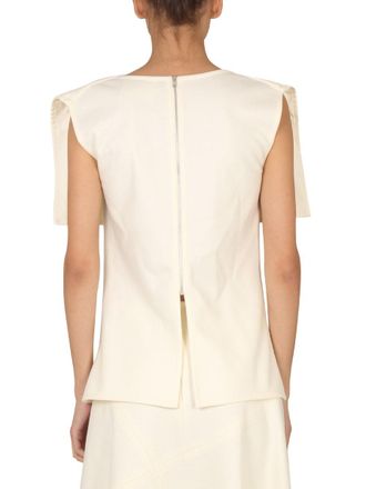 Jil Sander Wool Sweater - White