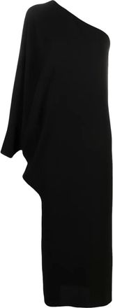 The Row Asymmetrisches Mono Maxikleid - Schwarz
