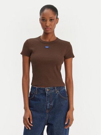 HUGO BOSS T-Shirt Baby 50510749 Braun Slim Fit