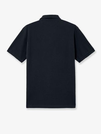 Stone Island Mens Polo Shirt Organic Cotton Blue T-shirts And Polos