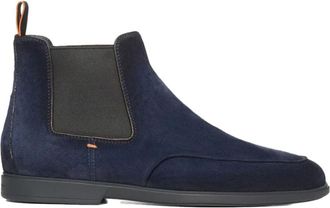Santoni Homme, Chaussures, Bleu, Taille: 43 EU Chelsea Boot