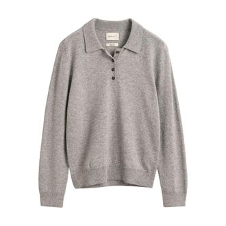 GANT Rundhals-Strickpullover - - Knitwear - Damen - Grau - M