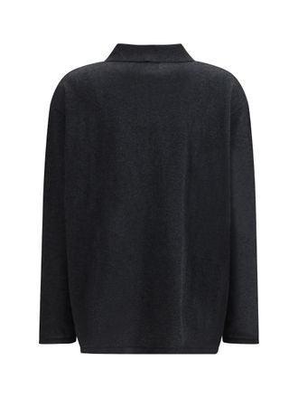 Lisa Yang Womens Knit Sweater Caisa Eclipse Cotton