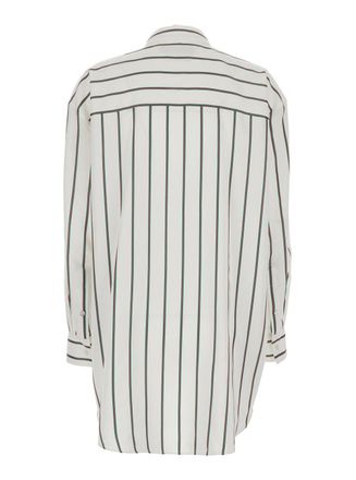 Gucci Womens Shirt White Silk Blouses