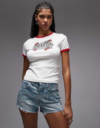 Levi's 501 Original - Short - Bleu d&eacute;lav&eacute;