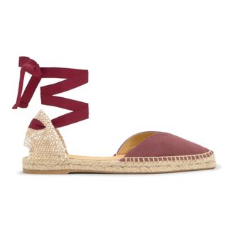 Castaner Femme, Chaussures, Rouge, Taille: 40 EU Brava Flat Espadrille