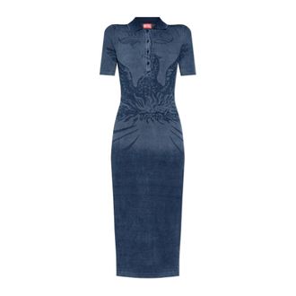 Diesel Femme, Robes, Bleu, Taille: 36 FR Robe M-Fenny-Drs