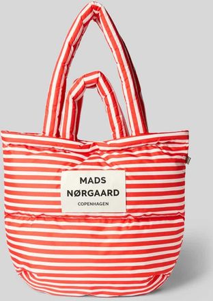 Mads Norgaard Handtasche mit Steppn&auml;hten und Label-Detail