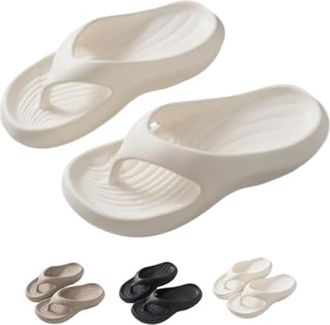 Generic Tongs orthopédiques antidérapantes avec soutien de la voûte plantaire, confortables et confortables, blanc, 39.5/41 EU