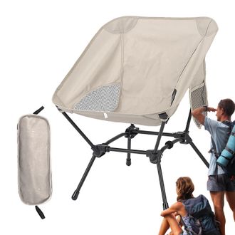 Generic Campingst&uuml;hle, faltbar, tragbar, Campingstuhl mit Seitentasche, f&uuml;r Garten, Terrasse, Hof, Camping, Picknick