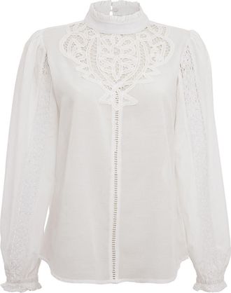 hangOwear Damen Bluse Agatha weiß XXL