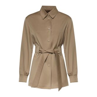 Max Mara Damen, Blusen & Hemden, Beige, XLGr&ouml;&szlig;e