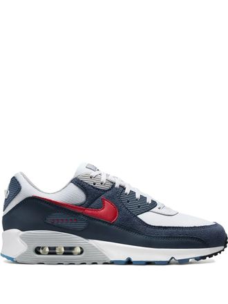 Nike baskets Air Max 90 &agrave; lacets - Bleu