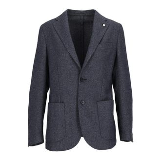 Lubiam Giacche Drop S - - Jackets - Herren - Blau - 2XL