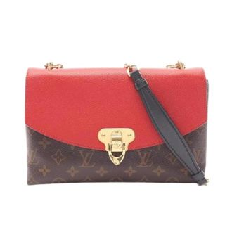 Louis Vuitton Sac bandouli&egrave;re pr&eacute;-poss&eacute;d&eacute; Saint Placide Monogram Cerise - Femme - Pre-owned - Multicolore - Taille: ONE Size