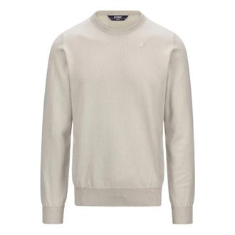 K-Way Homme, Pulls, Beige, Taille: S Pull col rond pour homme
