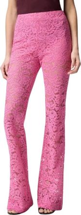 Pinko Pinko, Femme, Pantalons, Rose, Taille: 38 FR Pinolo Wide Pantalons