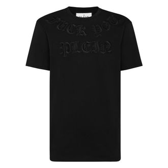 Philipp Plein T-Shirt Rundhals Gothic - - Tops - Herren - Schwarzk - S