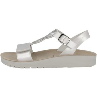 Geox Junior Girl J SANDAL COSTAREI GI SANDALS SILVER 24_EU