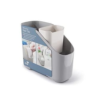 Zeal G401S Sp&uuml;lbecken-Ordnung, Melamin, Franz&ouml;sisch Grau/Creme