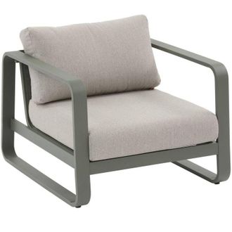 Hesperide Fauteuil de salon de jardin Domilly vert laurier - Hesp&eacute;ride