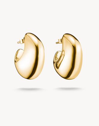 Thomas Sabo boucles doreilles cr&eacute;oles dor&eacute;es