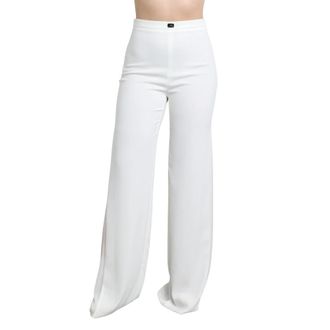 Elisabetta Franchi Stylische Damen Hose - - Trousers - Damen - Wei&szlig; - XS
