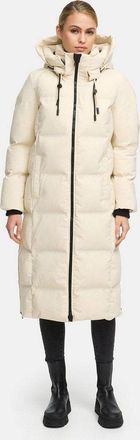 Marikoo Winterjacke Tikoraa mit extra langem Schnitt und hohem Kragen