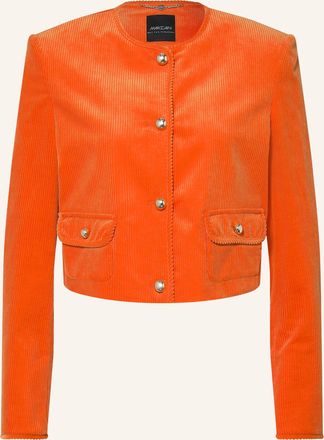 Marc Cain Kastenjacke Aus Cord orange