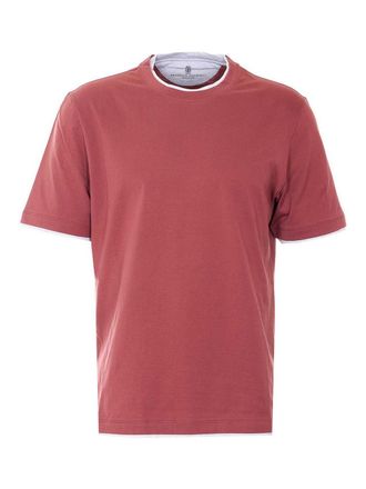 Brunello Cucinelli T-Shirt - Rouge
