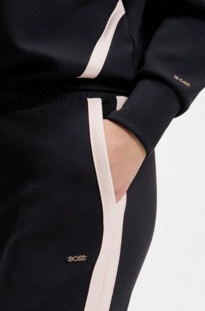 BOSS Jogginghose Mirage_Pants schmal geschnitten mit kontrastierenden Eins&auml;tzen