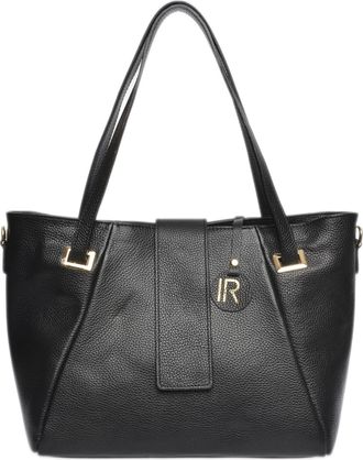 Isabella Rhea Schwarz Rindsledertasche