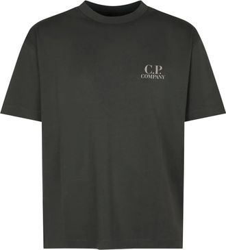 C.P. Company t-shirt à logo imprimé - Vert