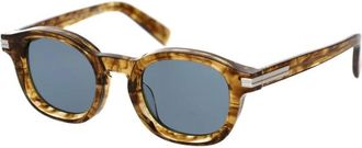 Ermenegildo Zegna Homme, Accessoires, Brun, Taille: ONE Size Aurora I Acetate Lunettes de soleil