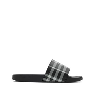 Burberry Checkered Slides