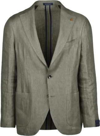 Sartoria Latorre Homme, Costumes, Vert, Taille: 3XL Giacca Stondata
