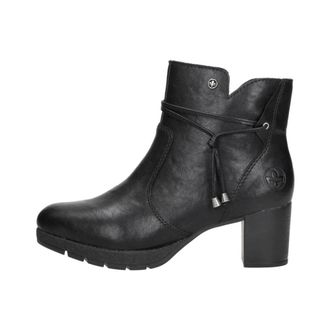 Rieker Enkellaarsjes Hak - - Shoes - Damen - Schwarzk - 39 EU