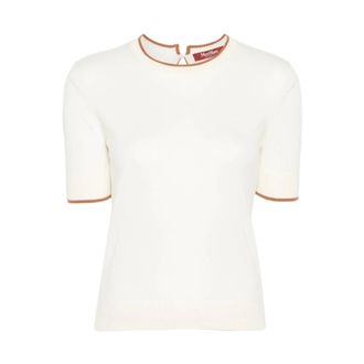 Max Mara Damen, Oberteile, Wei&szlig;, XLGr&ouml;&szlig;e