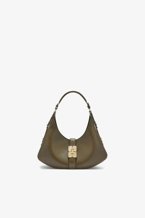 Ganni Petit sac vert Kat Port&eacute; &Eacute;paule En Cuir Recycl&eacute; - Pour Femme