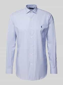 Polo Ralph Lauren Custom Fit Business-Hemd mit Logo-Stitching