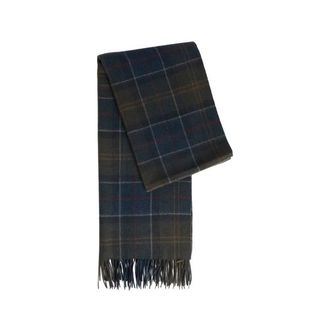 Barbour Echarpe &agrave; carreaux en laine