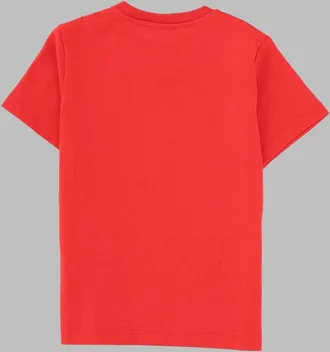 Balmain Pure Cotton T-Shirt - Red