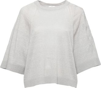 PANICALE Panicale, Femme, Pulls, Gris, Taille: 34 FR Pull ras du cou