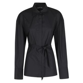 Federica Tosi Damen, Blusen & Hemden, Schwarzk, SGr&ouml;&szlig;e