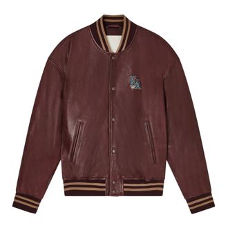 Emporio Armani Lamfell-Blouson - - Jackets - Herren - Rot - XL